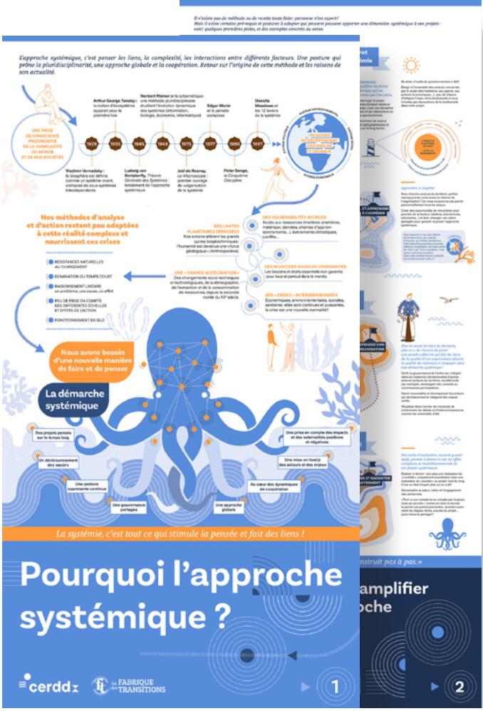 Les affiches sur l'approche systémique - Fabrique des Transitions